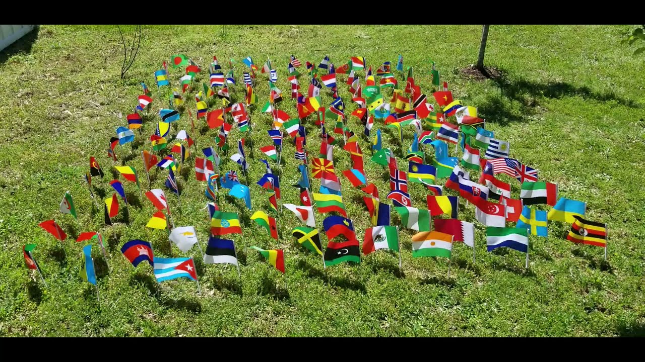 My World Mini Flag Collection! - YouTube