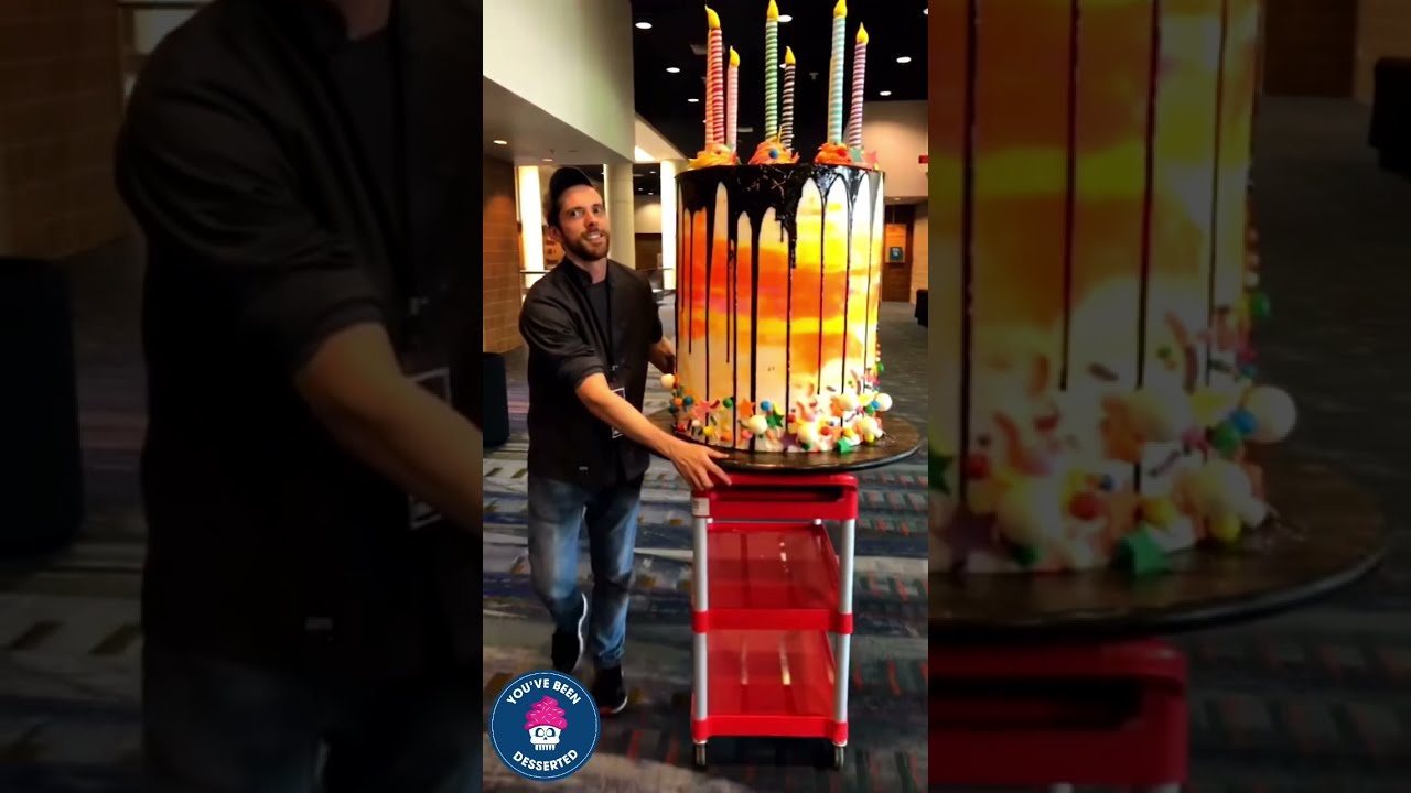 Making a Giant Birthday Cake! - YouTube