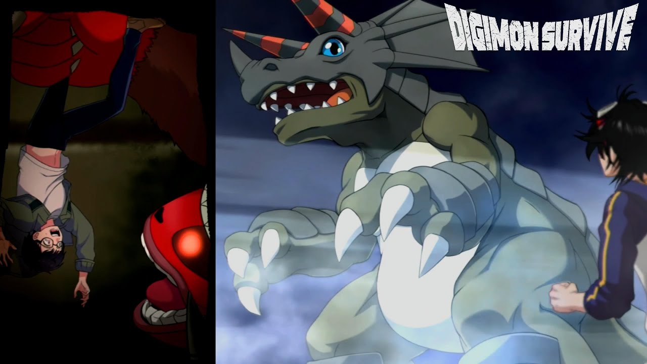 Digimon Survive - Wendigomon eating Shuuji?! he dead? & evolve ...