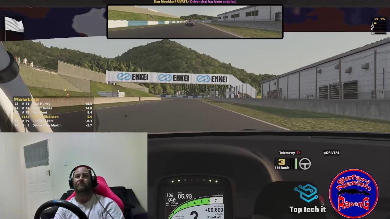 Touring cars 3rd free round @Iracing - YouTube