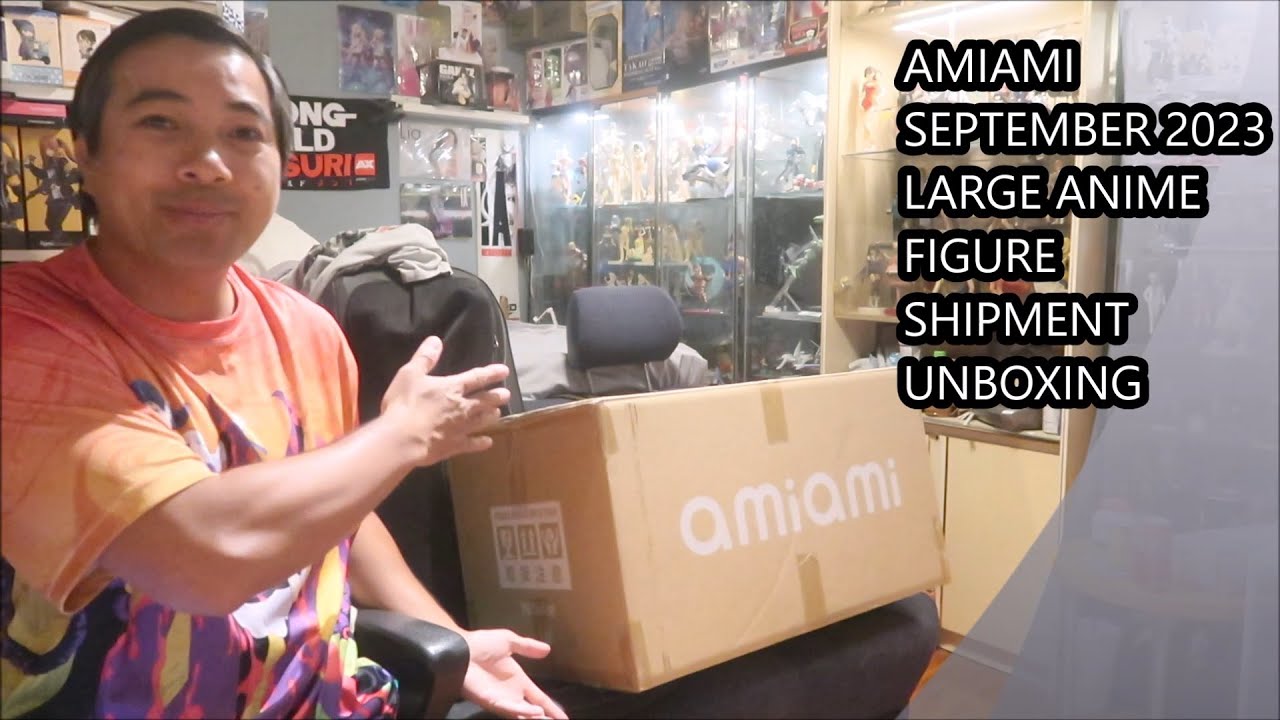 AmiAmi September 2023 Large Surface Mail Premium Figure Unboxing - YouTube