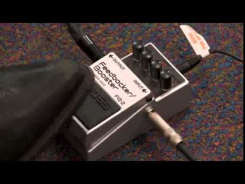 Boss FB-2 Feedbacker Booster Guitar Pedal Overview | Full Compass - YouTube