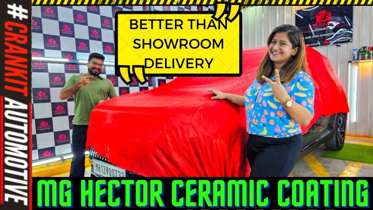 Best Ceramic Coating in Pune | Ceramic Coating on MG Hector | Crankit ...