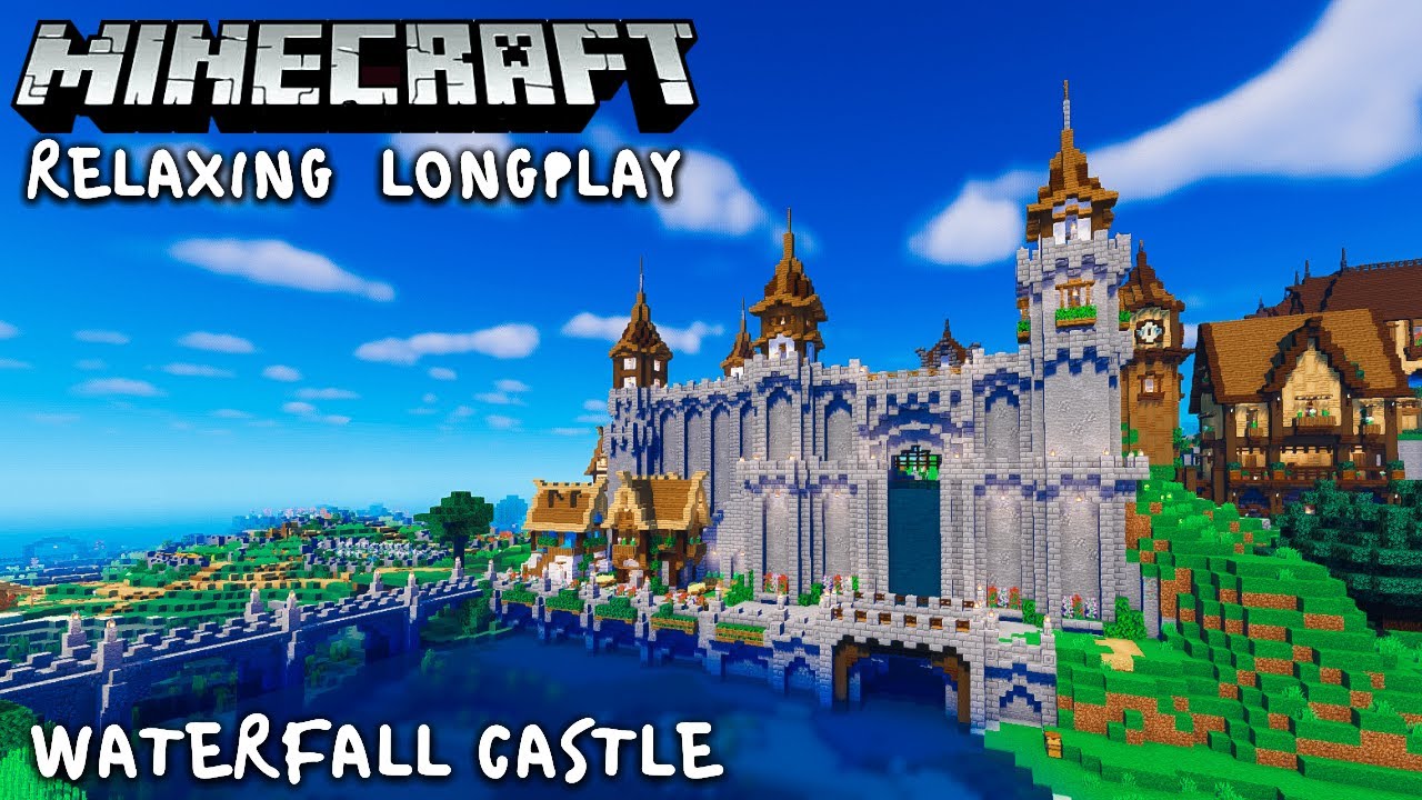 Minecraft Longplay - Peaceful No Commentary Gameplay - Building a ...