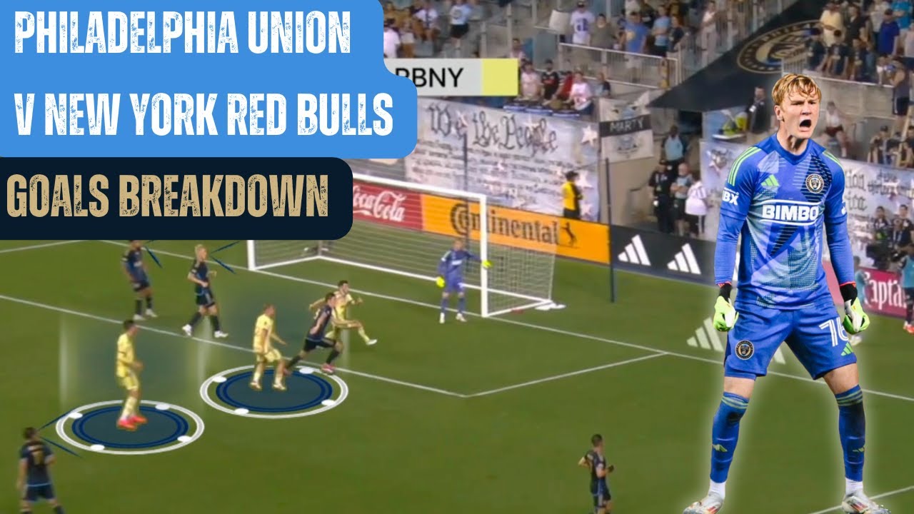 Goals Breakdown: Philadelphia Union v New York Red Bulls (7/6/24) - YouTube