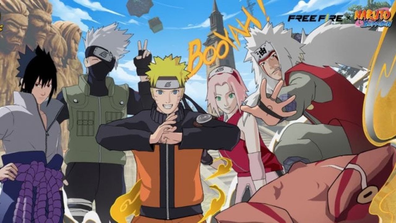 Free fire X Naruto Collab update - YouTube