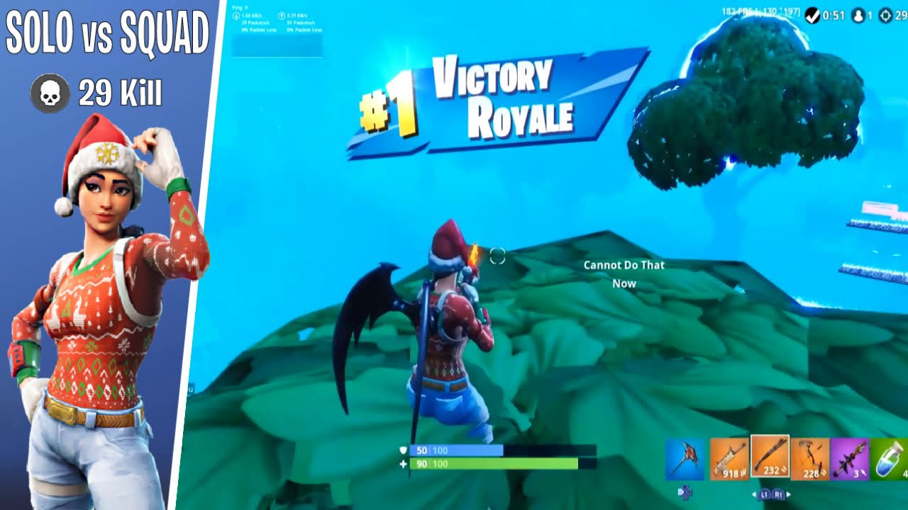*GAMEPLAY* SOLO VS SQUAD 29 KILL NOG OPS SKIN (Gameplay Fornite) NO ...