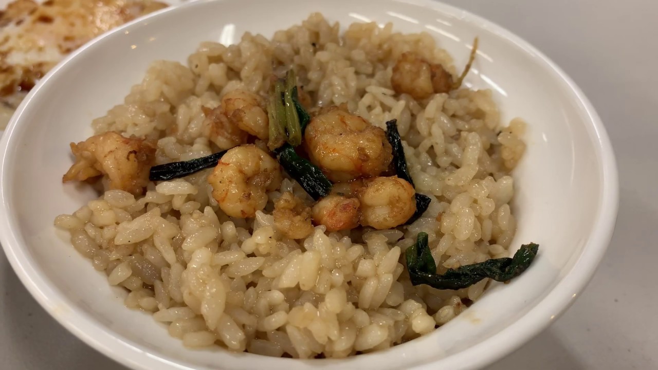 Prawn fried rice, Tainan, Taiwan - YouTube