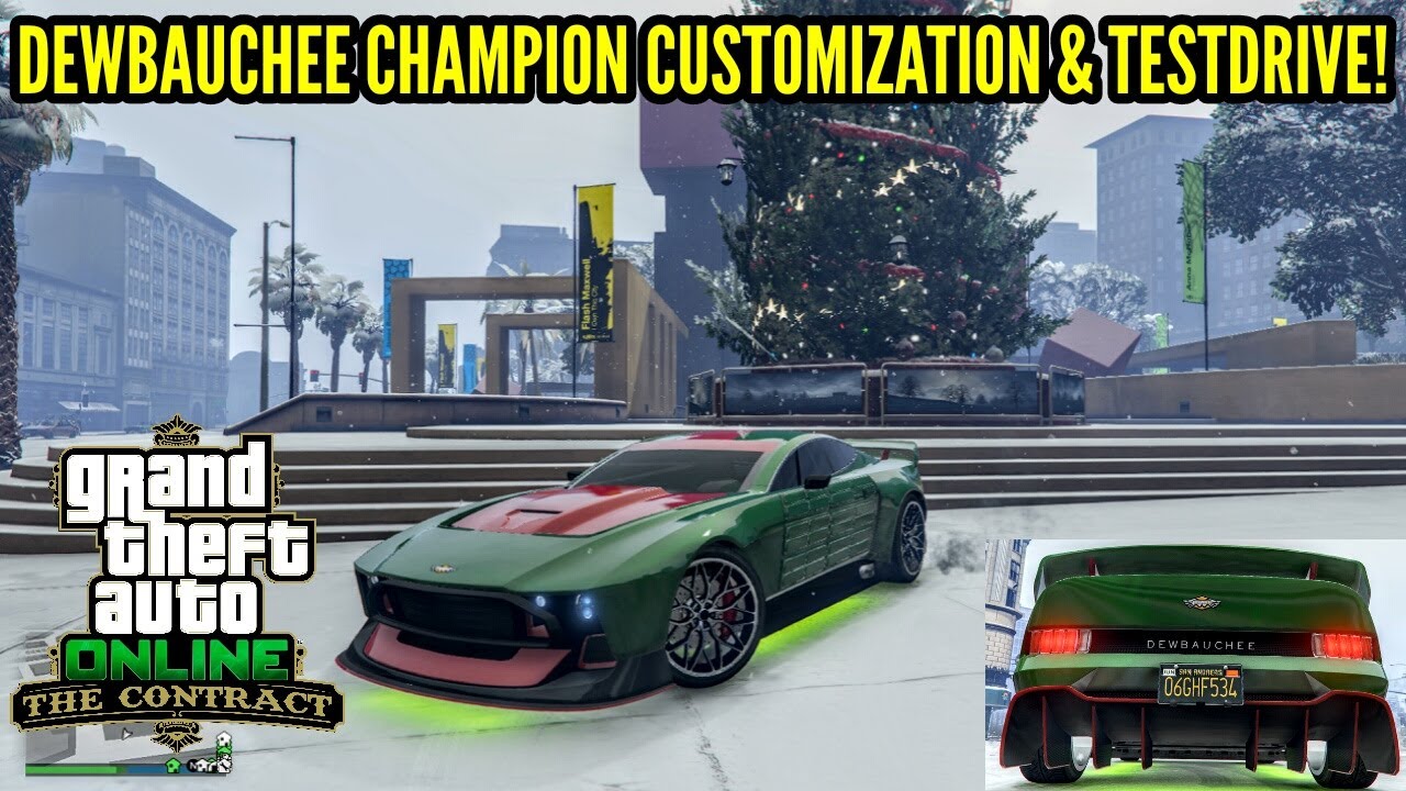 DEWBAUCHEE CHAMPION CUSTOMIZATION & TESTDRIVE! GTA 5 ONLINE THE ...