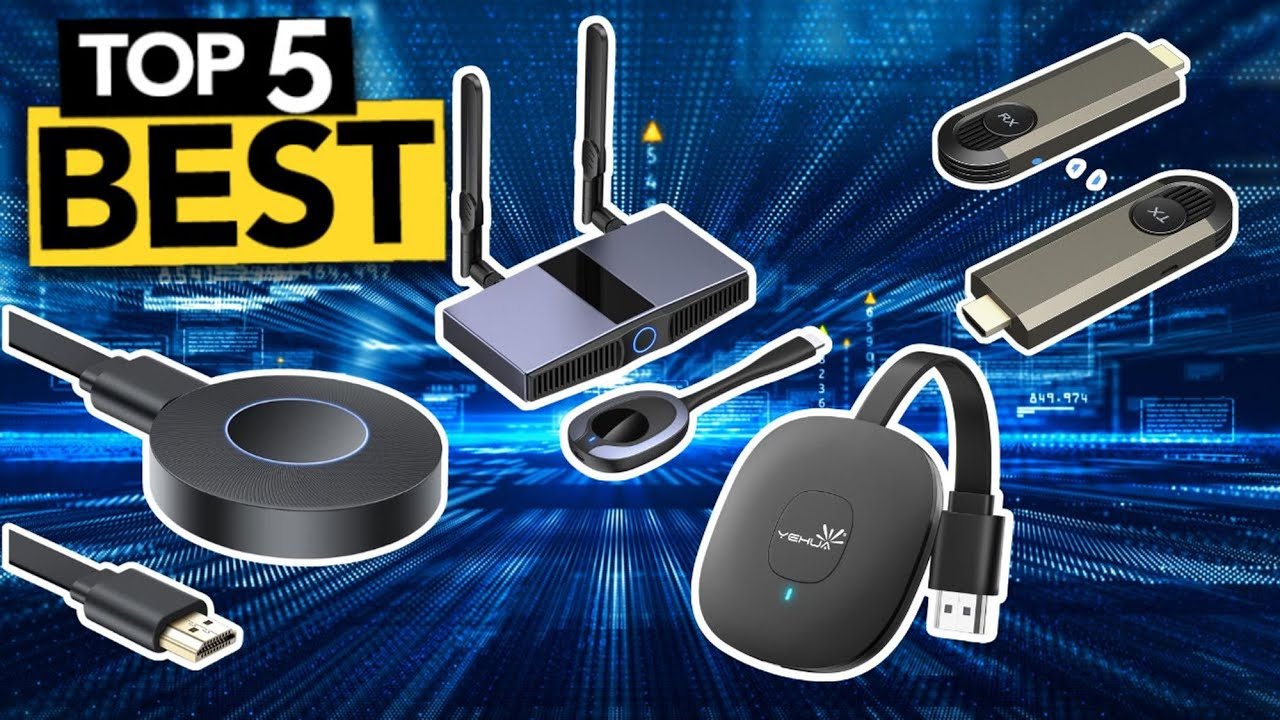 TOP 5 Best Wireless Display Adapter [ 2024 Buyer's Guide ] - YouTube