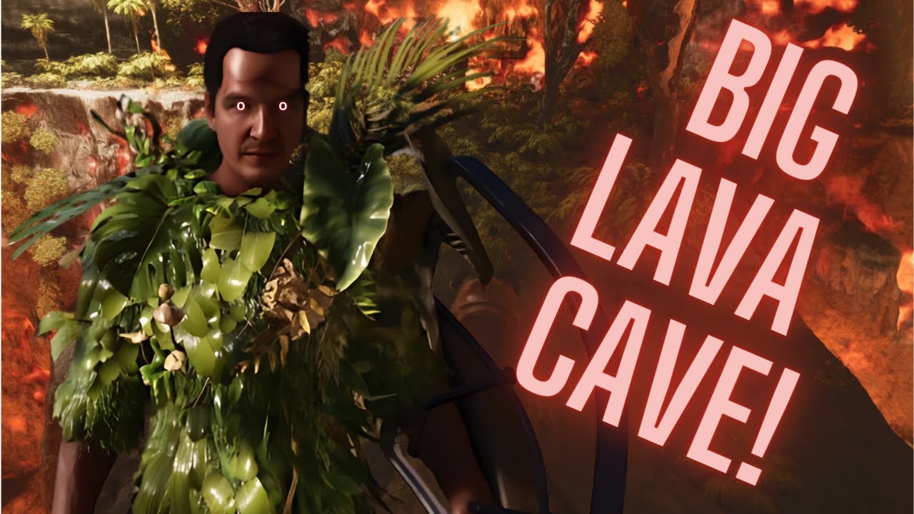 Trapped Underwater & Lava Cave - Ark ASA The Center: 10 - YouTube