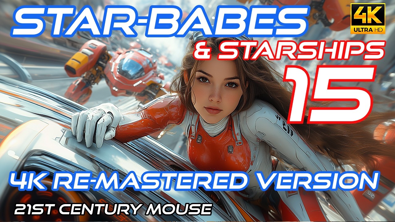STAR-BABES & STARSHIPS 15 | 4K VERSION | FALLING ANGEL - YouTube
