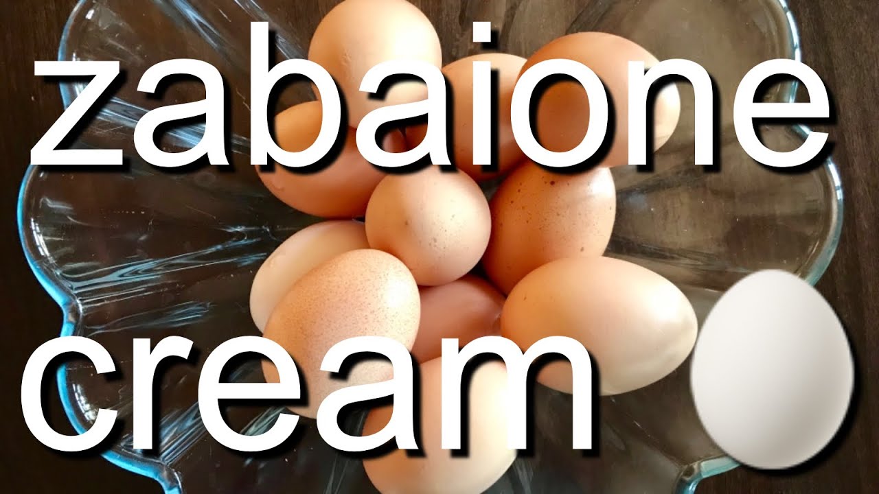 🇬🇧 Zabaione Cream, A Keto Treat - YouTube