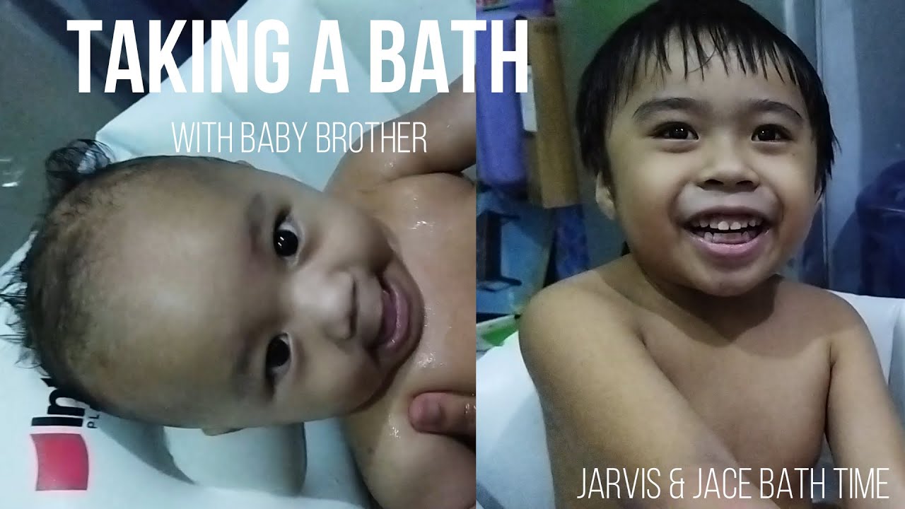 Taking a Bath is Fun || Big Brother & Baby Brother Bath Time - YouTube