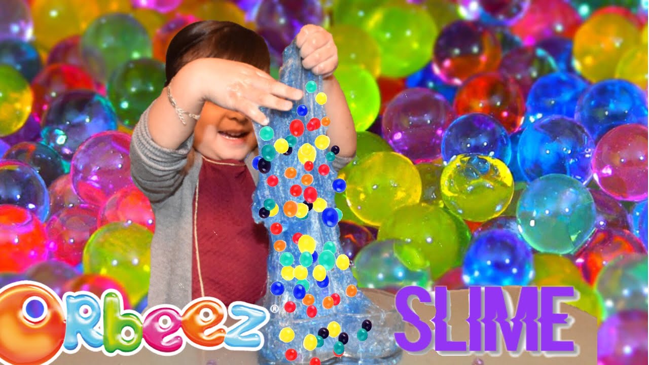 orbeez slime tutorial - YouTube