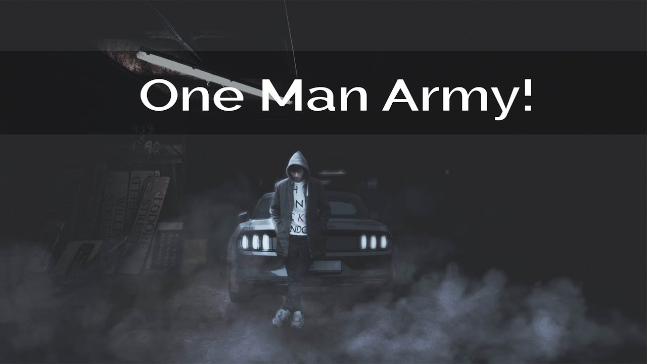 Powerful Instrumental Hip Hop Beat - One Man Army - YouTube