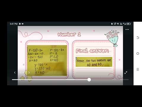 SOLVING OPTIMIZATION PROBLEMS || PROBLEM - YouTube