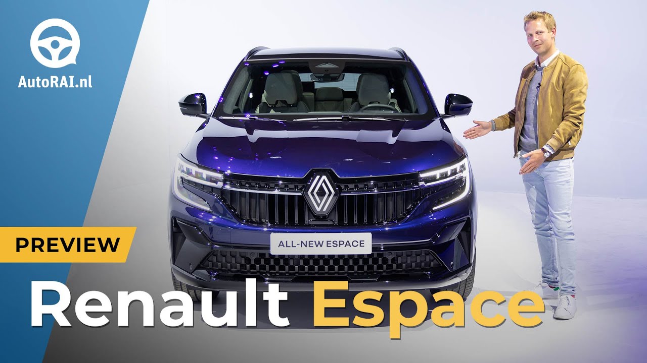 Renault Espace (2023) Review - De Espace is terug! - AutoRAI TV - YouTube