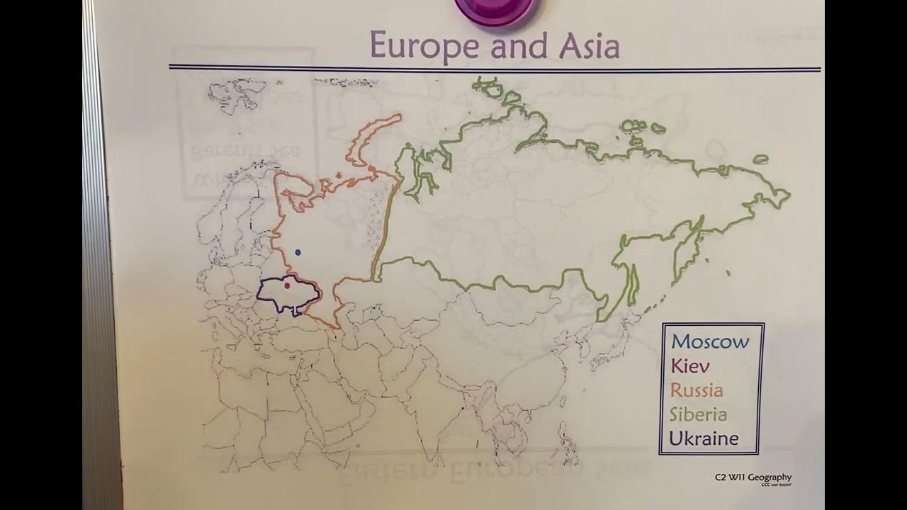 CC Cycle 2 week 11 Geography Europe and Asia - YouTube