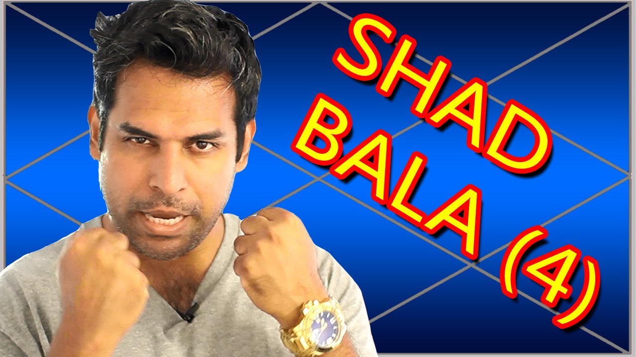 Shad Bala in Vedic Astrology part 4-6 (6 fold strenght) (bhav bal ...