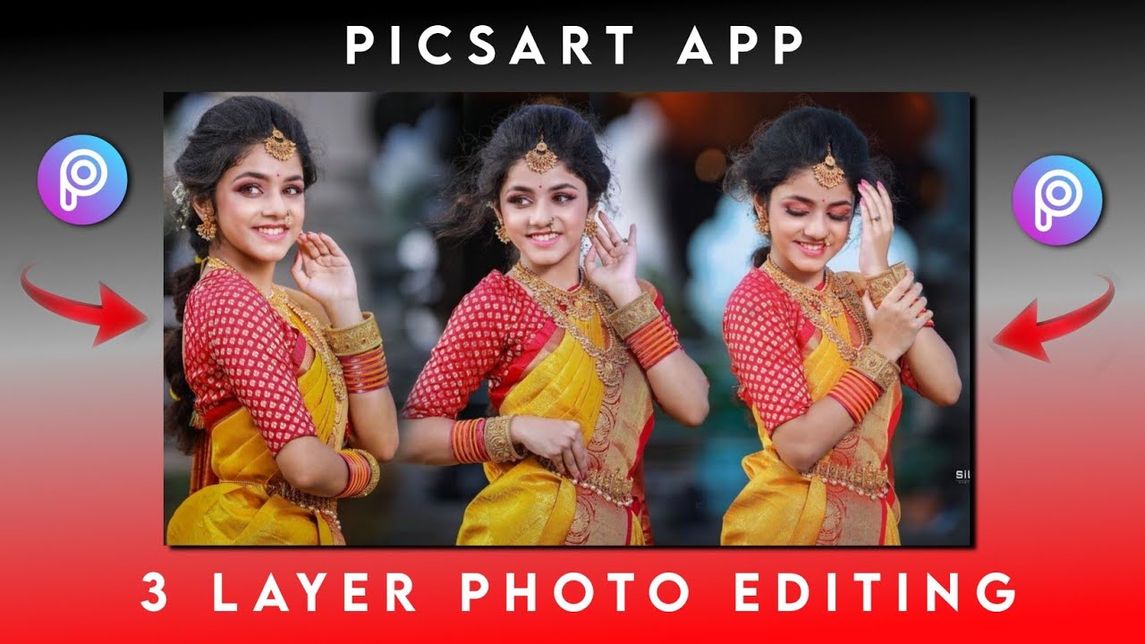 3 Layer Photo Editing || New trending 3 layer photo editing / 3 layer ...