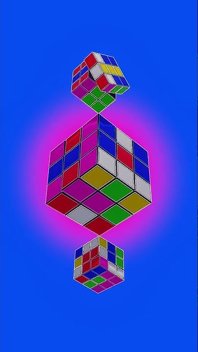 Revolving 3x3 Rubik’s cubes - Blender Animation - YouTube