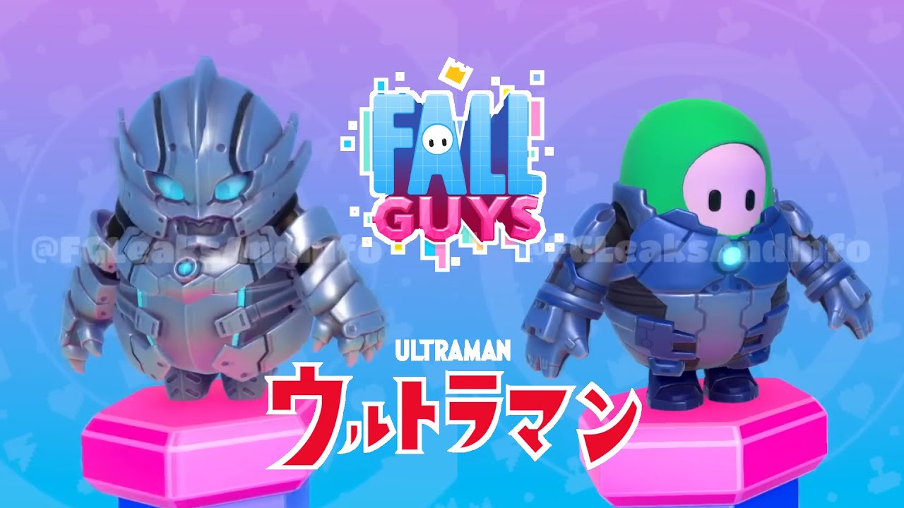Fall Guys X Ultraman Collab Skins! - YouTube