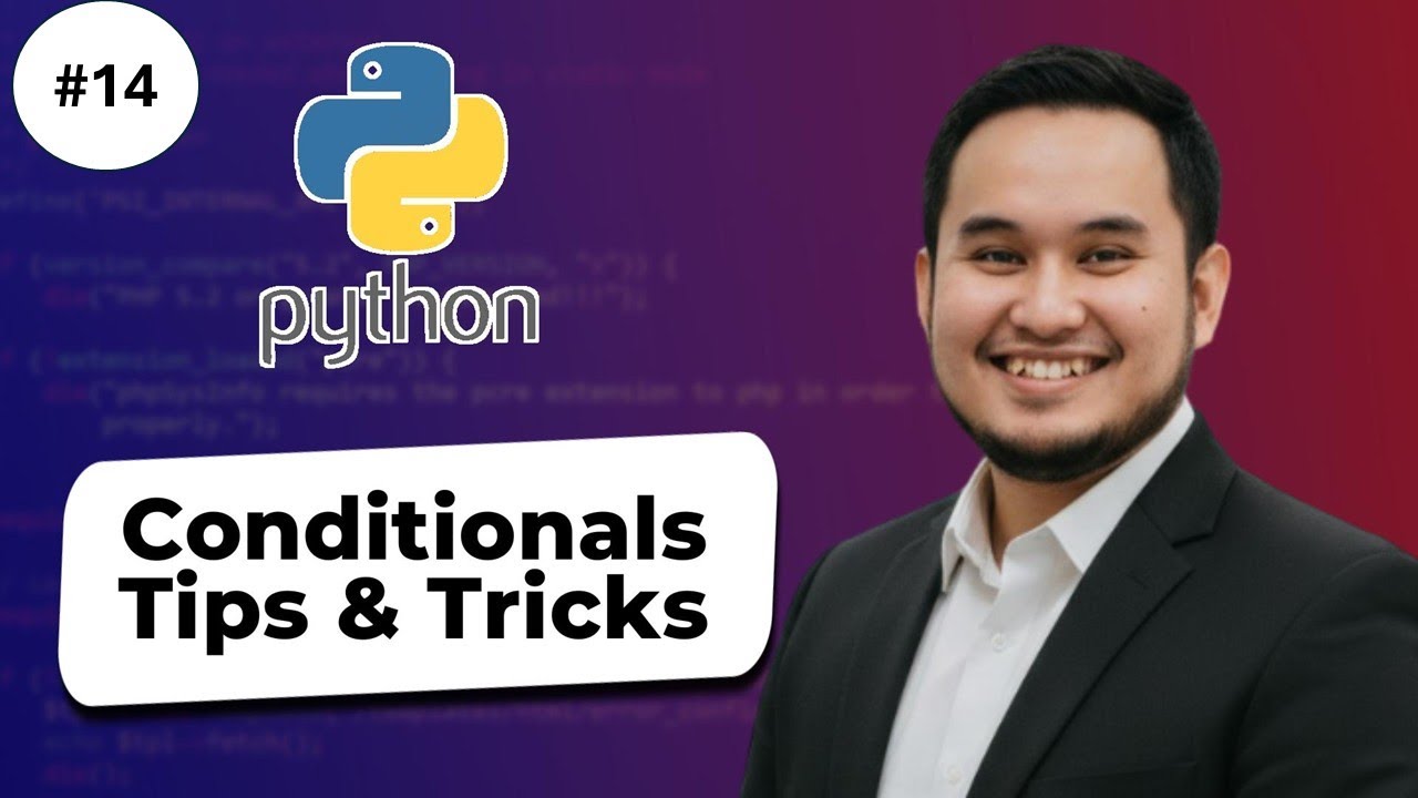 Conditionals (Part 4) #14 - Python Fundamentals for Artificial ...
