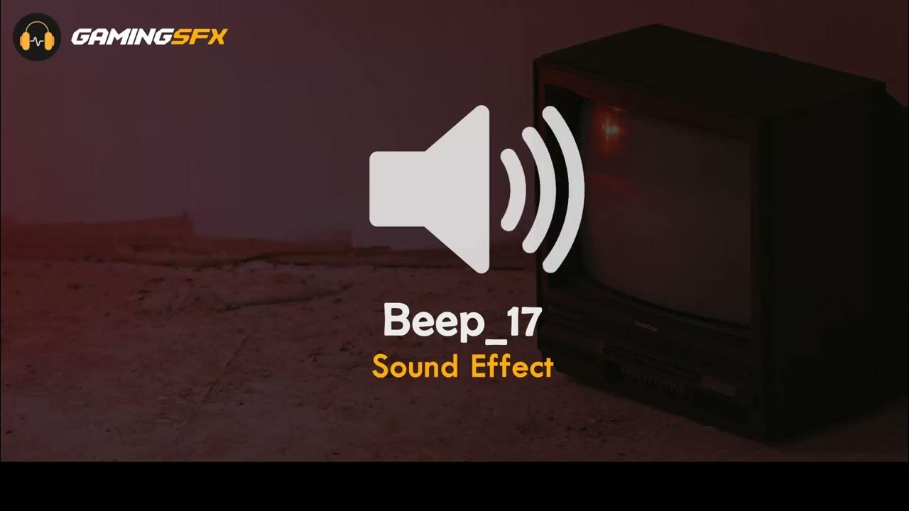 Beep Sound Effect - 17 [Copyright Free] - YouTube