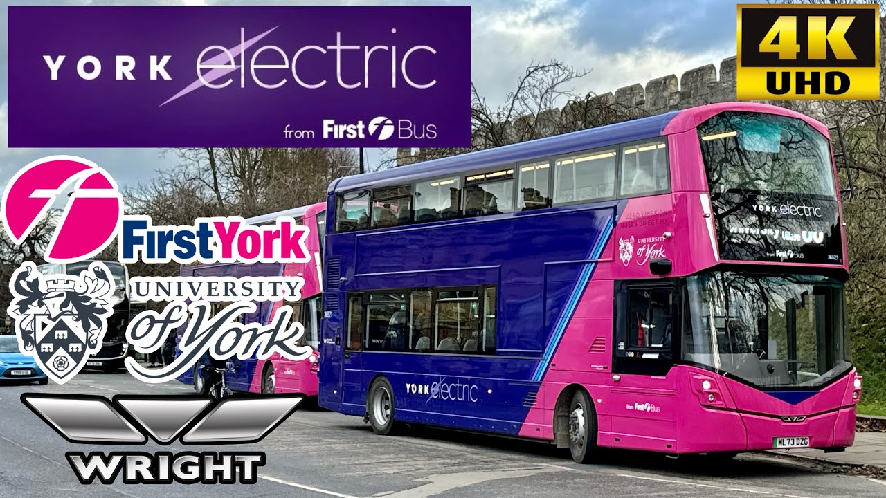 [First York: 67 University Of York to York Rail Station] Wright ...