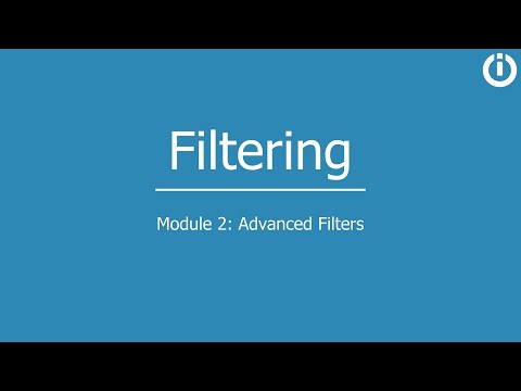 Filtering | Part 2: Advanced filters - YouTube