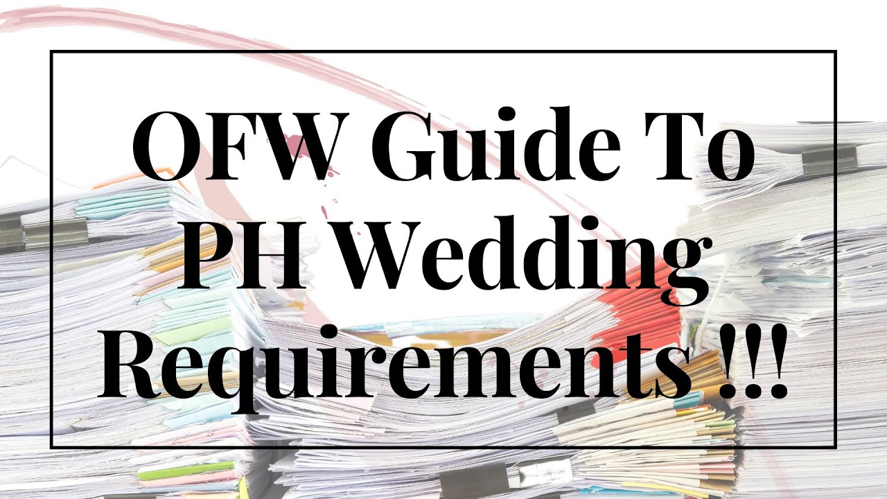OFW Guide For Applying For Marriage License In The Philippines YouTube ofw-guide-for-applying-for-marriage-license-in-the-philippines-youtube