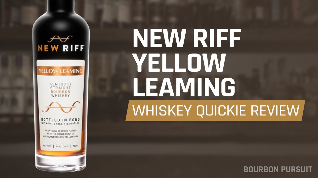 New Riff Yellow Leaming Bourbon Review | Whiskey Quickie - YouTube