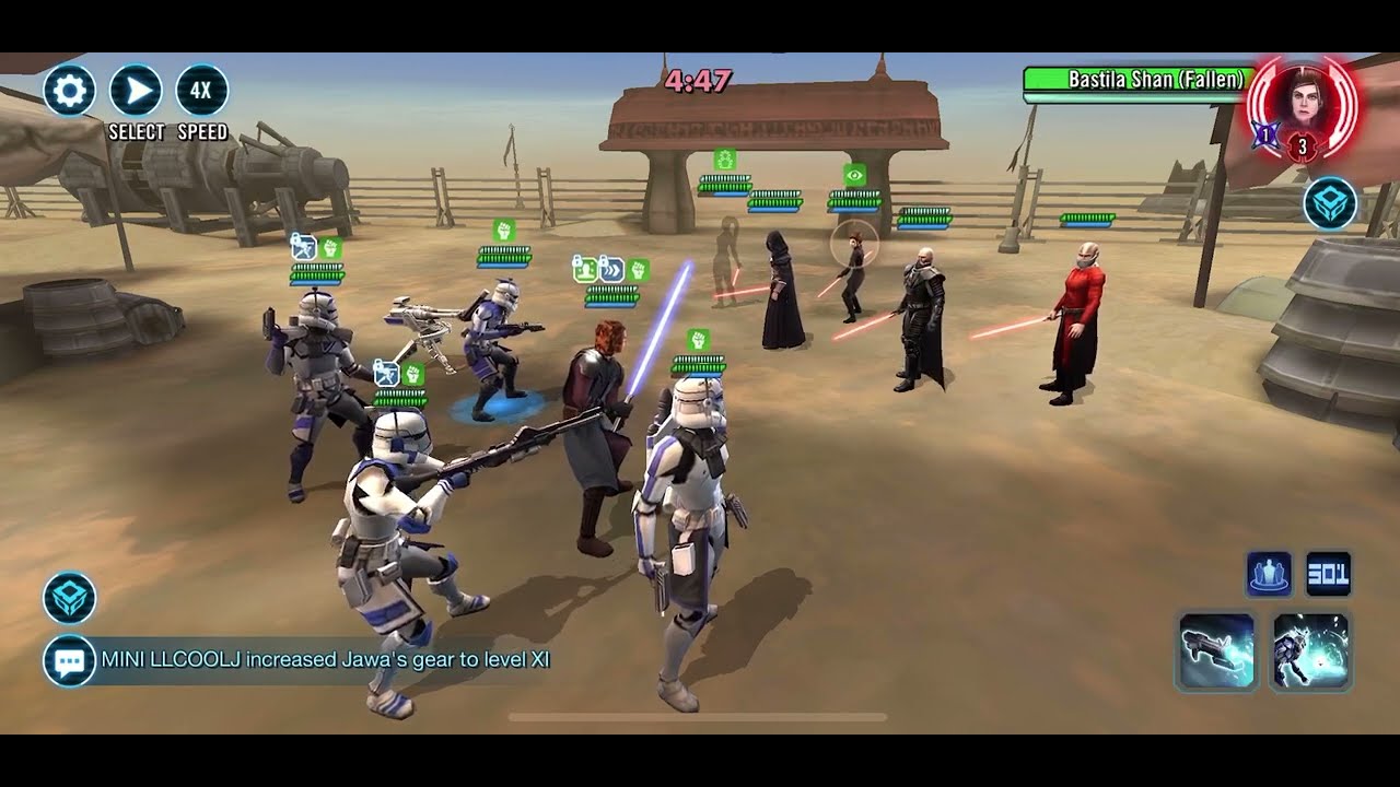 GAS takes out Malgus - SWGOH GAC - YouTube