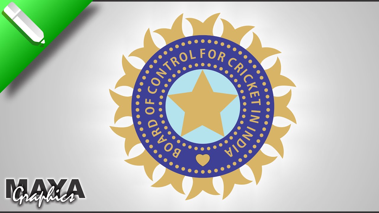 How to Create a BCCI Logo | How to Edit a Scanned Logo: A STEP-by-STEP ...