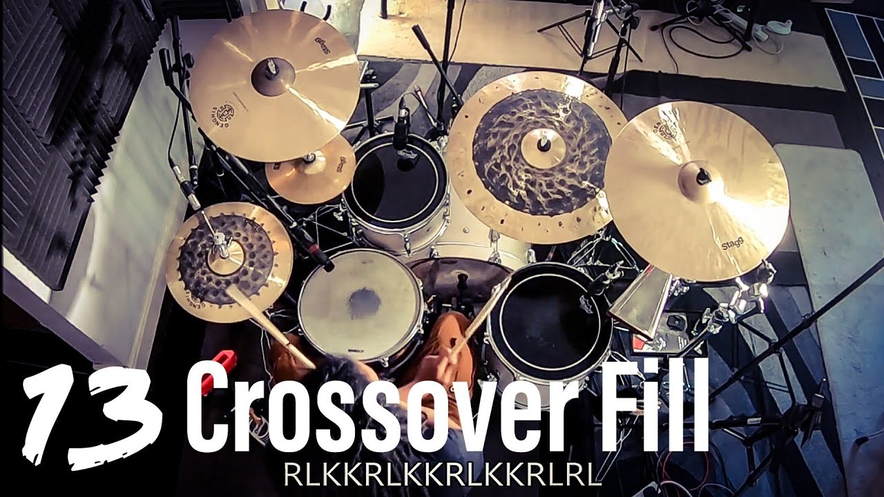 60 Second Drum Lesson: 13 - Crossover Fill - YouTube