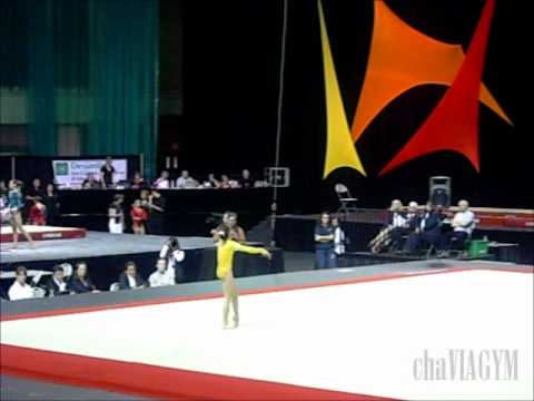 Angel Romaeo - International Gymnix 2011 - Floor - YouTube