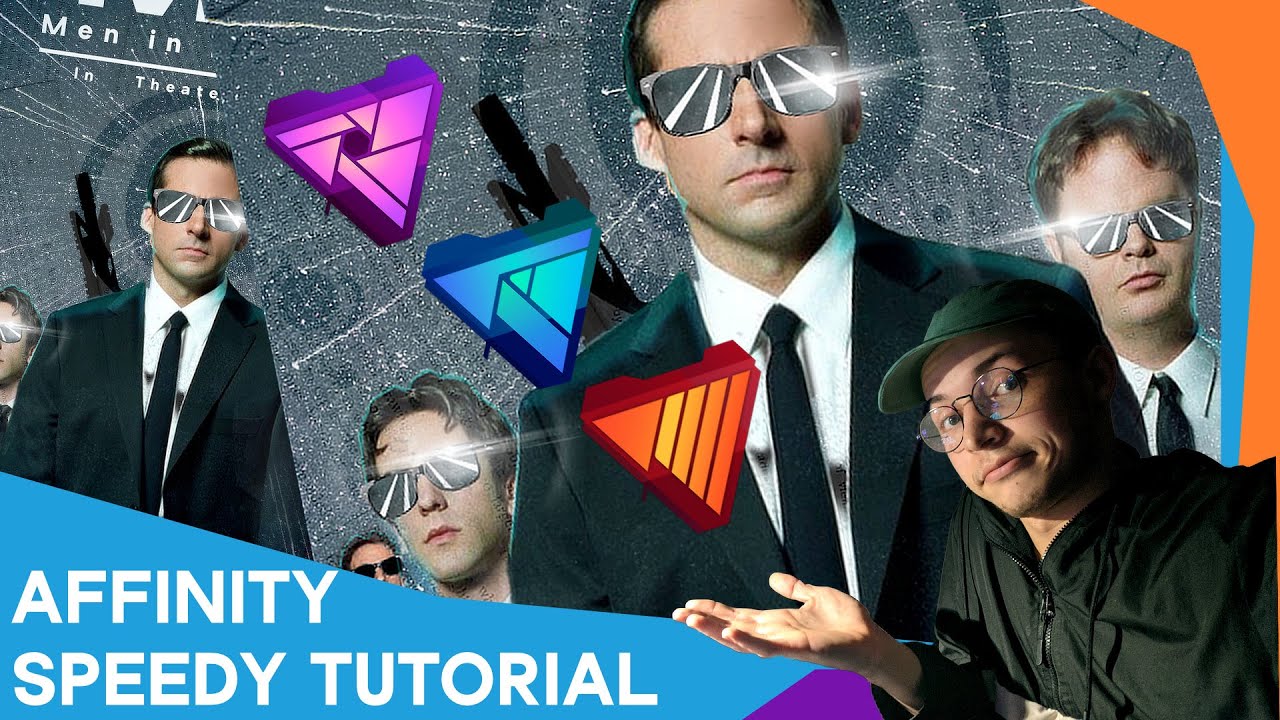 LETS CREATE A MOVIE POSTER (THE OFFICE) AFFINITY TUTORIAL - YouTube