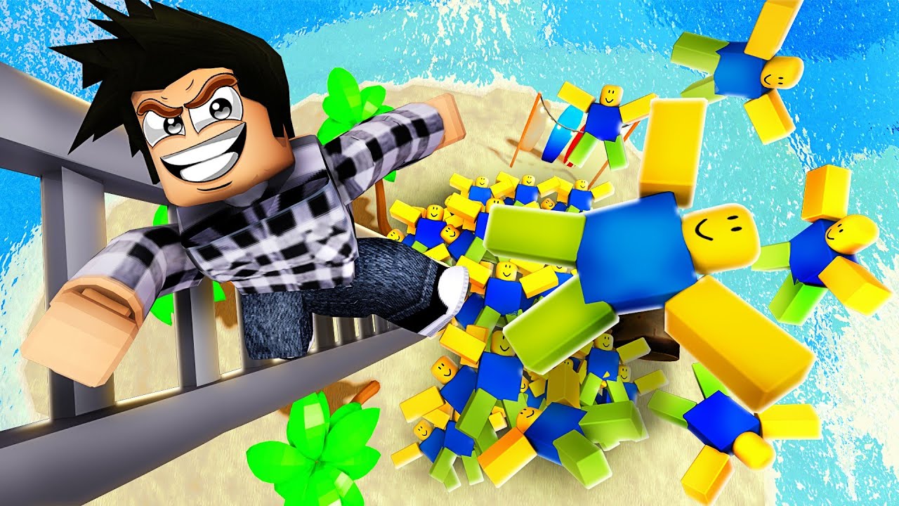 Escalader la PLUS GRANDE ÉCHELLE de ROBLOX RAGDOLL KING !? - YouTube