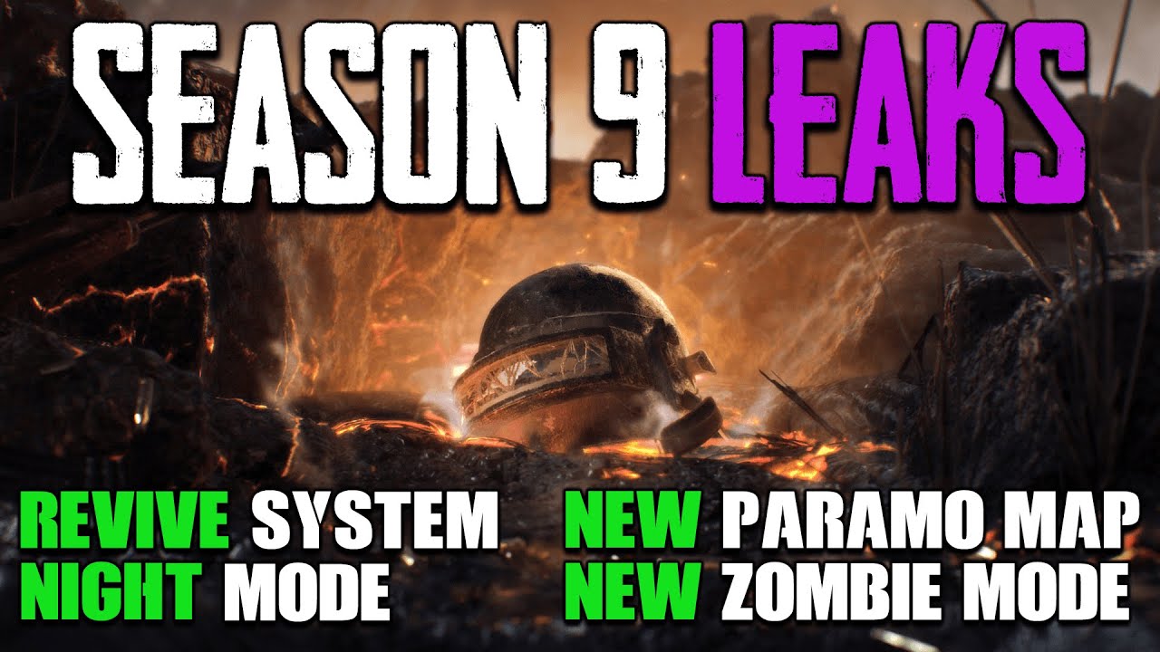 PUBG SEASON 9 LEAKS | NEW Paramo Map | Revive System | Zombie Mode ...