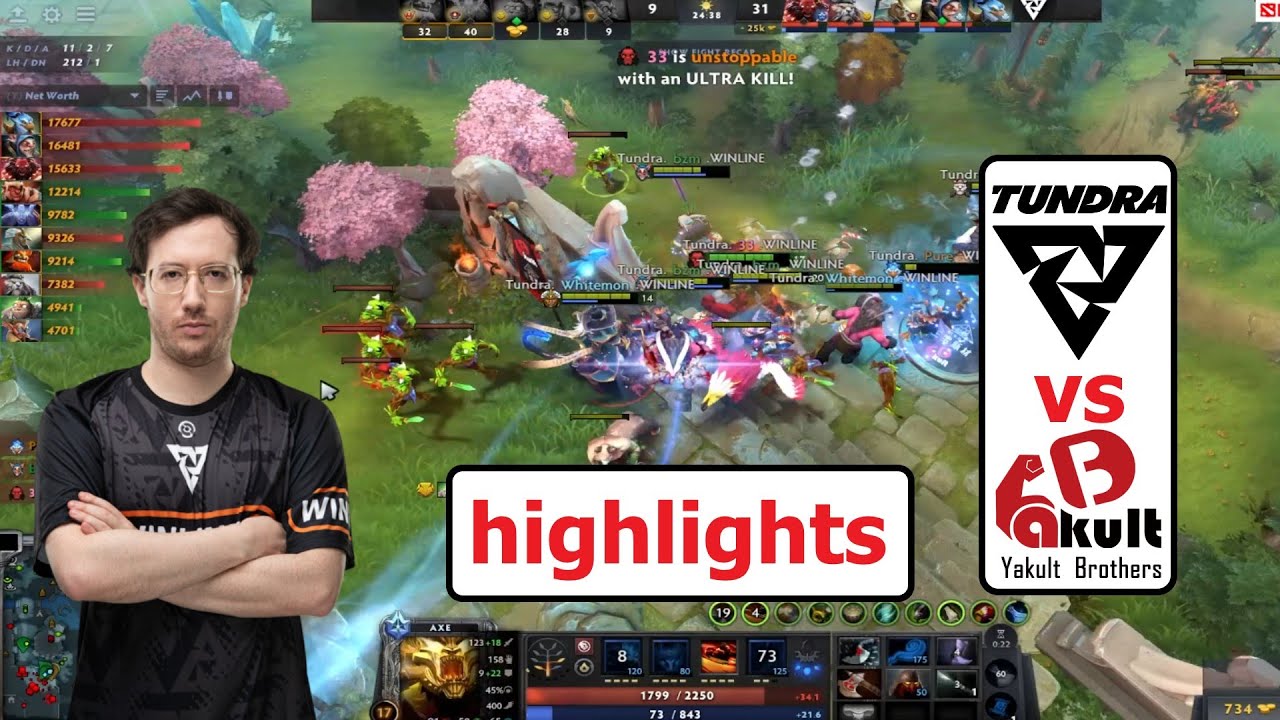 33 UNSTOPPABLE on Axe! 14 Kills 9 Assists and Countless Culls ⚔️ | Dota ...