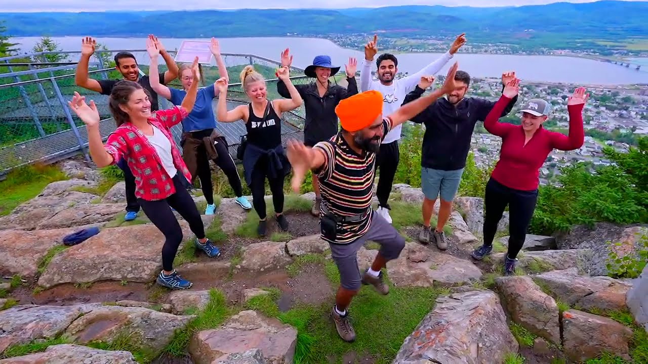 Bhangra at Sugarloaf Mountain of the Sugarloaf Provincial Park ...