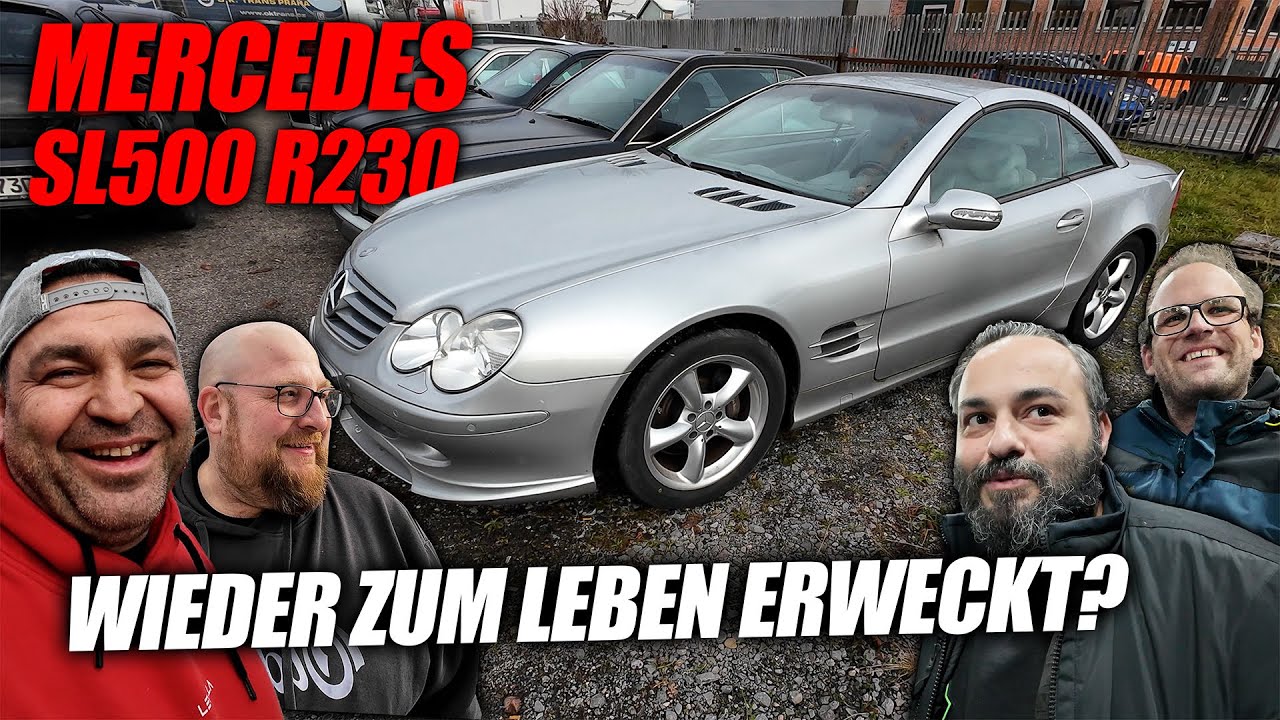 Mercedes SL500 R230 - Kriegen wir ihn zum leben erweckt? + Probleme am ...
