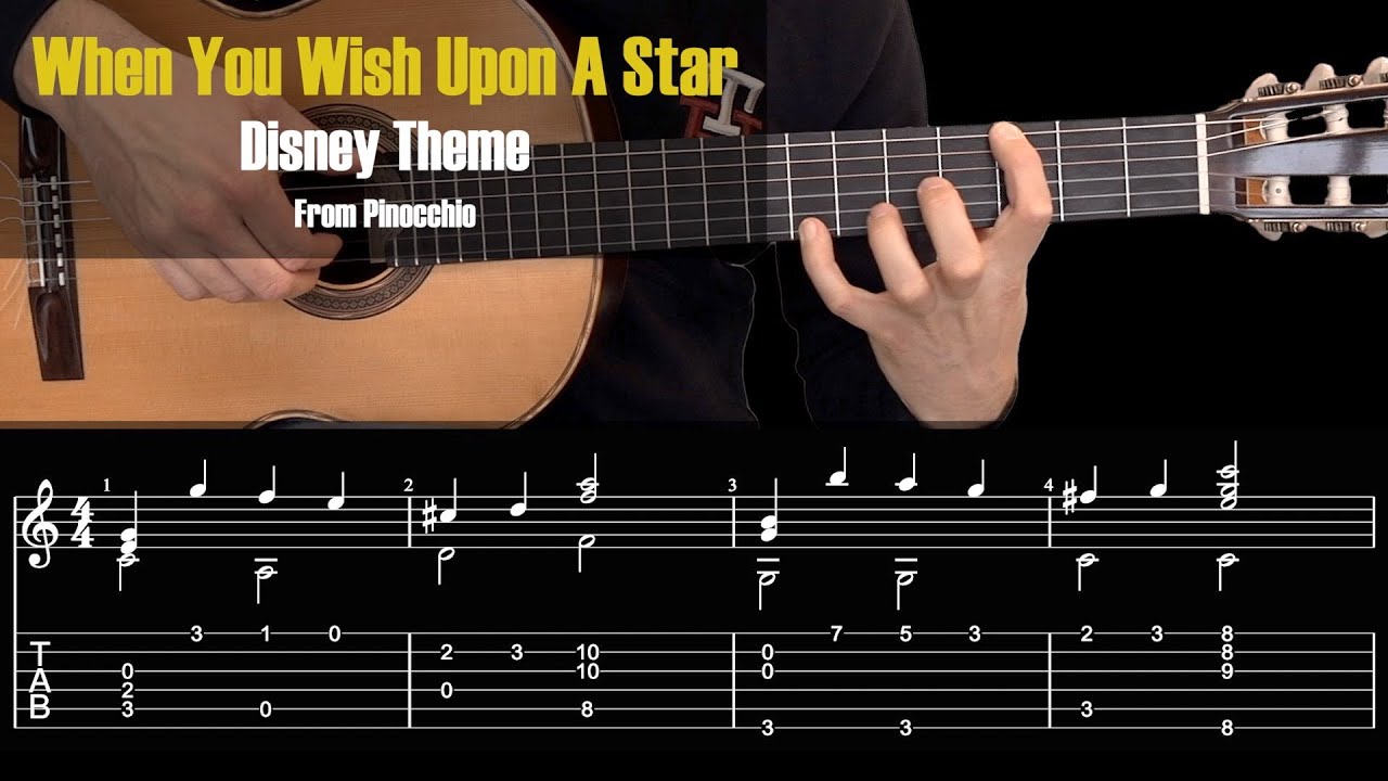 Disney Intro Guitar Chords