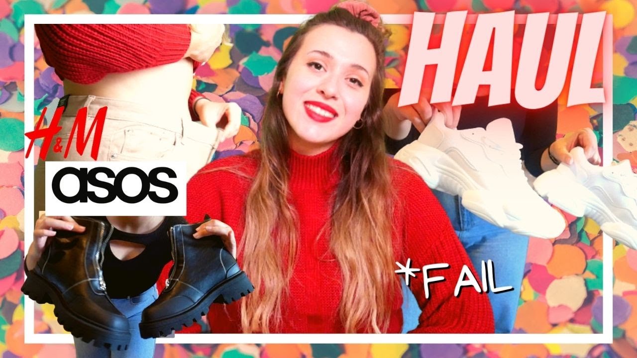 HAUL: Παπούτσια από ASOS και ρούχα από H&M | *Το πιο αποτυχημένο* - YouTube