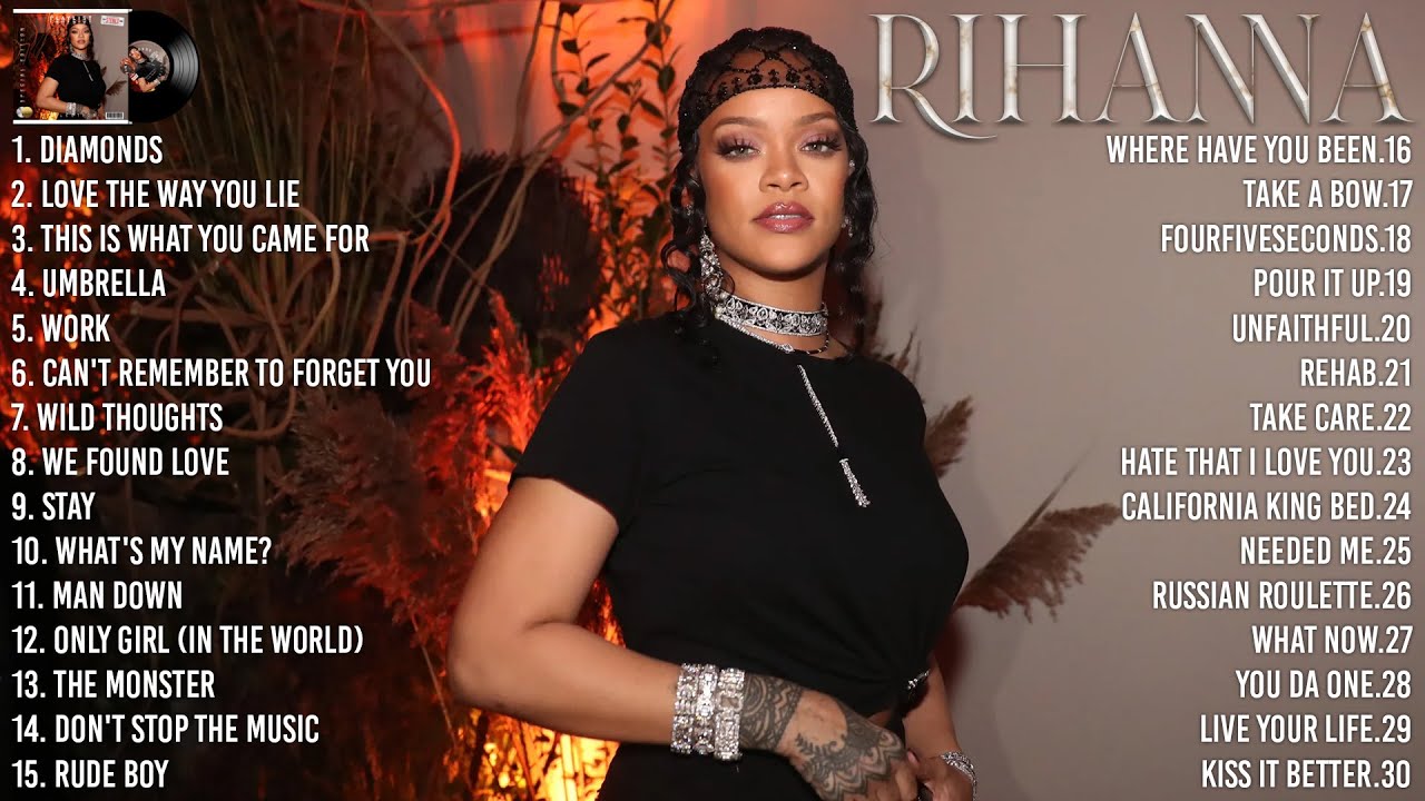 Rihanna - Best Songs Collection 2022 - Greatest Hits Songs of All Time ...
