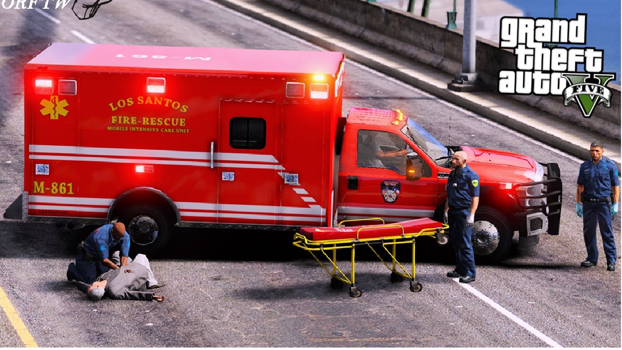 BECOMING A PARAMEDIC MOD IN GTA 5!! (GTA 5 Mods) - YouTube