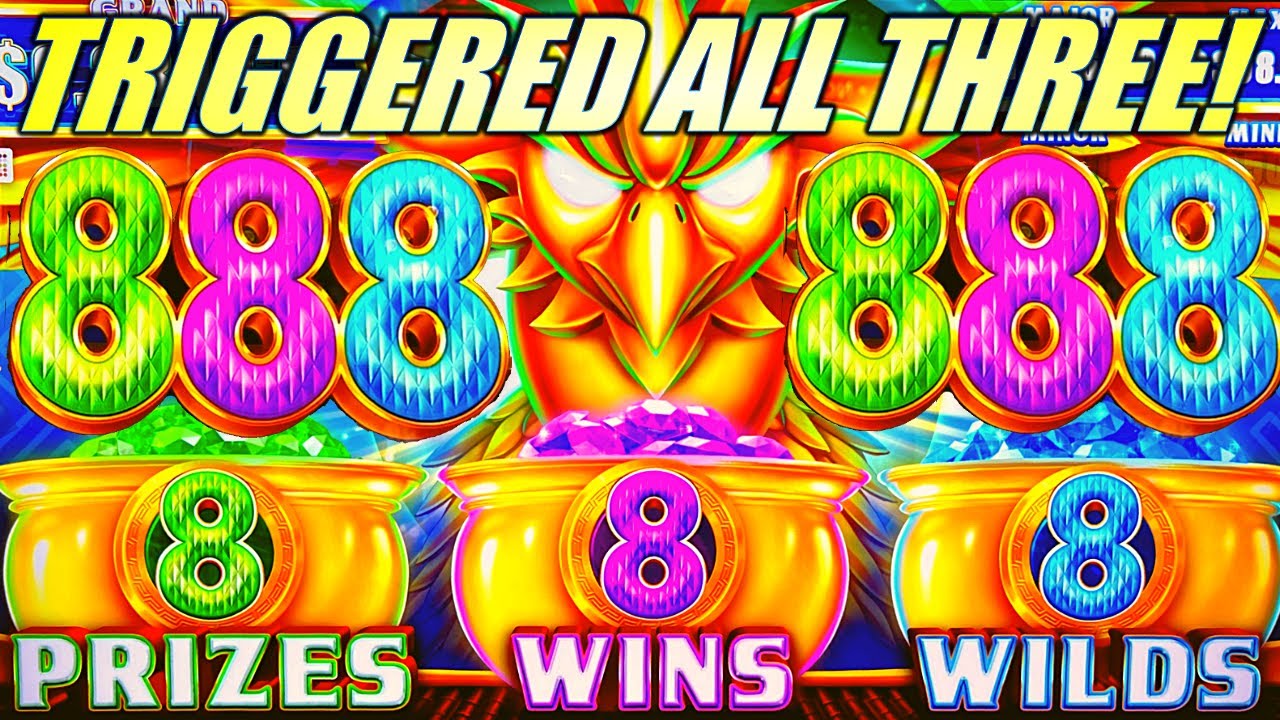 BONUS BOOST 888 TRIPLE FEATURE! PRIZES, WINS, & WILDS! Slot Machine ...