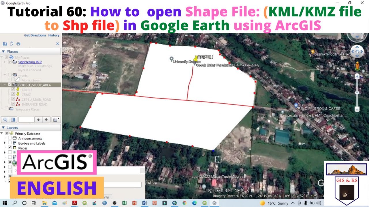 How To Open Shape File KML KMZ File To Shp File In Google Earth Using How To Open Shape File KML KMZ File To Shp File In Google Earth Using