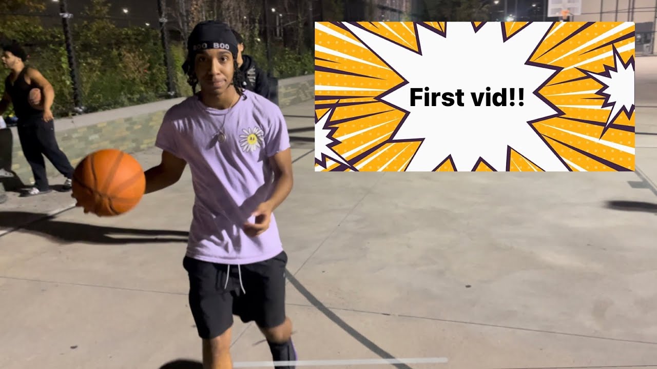 PLAYING BASKETBALL WITH THE MEMBERS!!! 🏀 (First Video) (daily routine ...